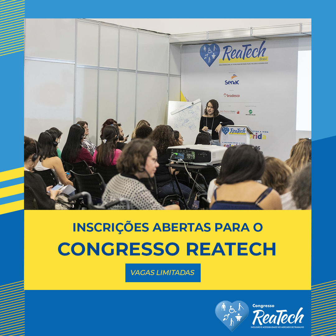 Congresso Reatech | Inclusão e Acessibilidade no Mercado de Trabalho